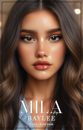 Second Life Marketplace - .MILA. Baylee Skin [Praline] LELUTKA EVOX
